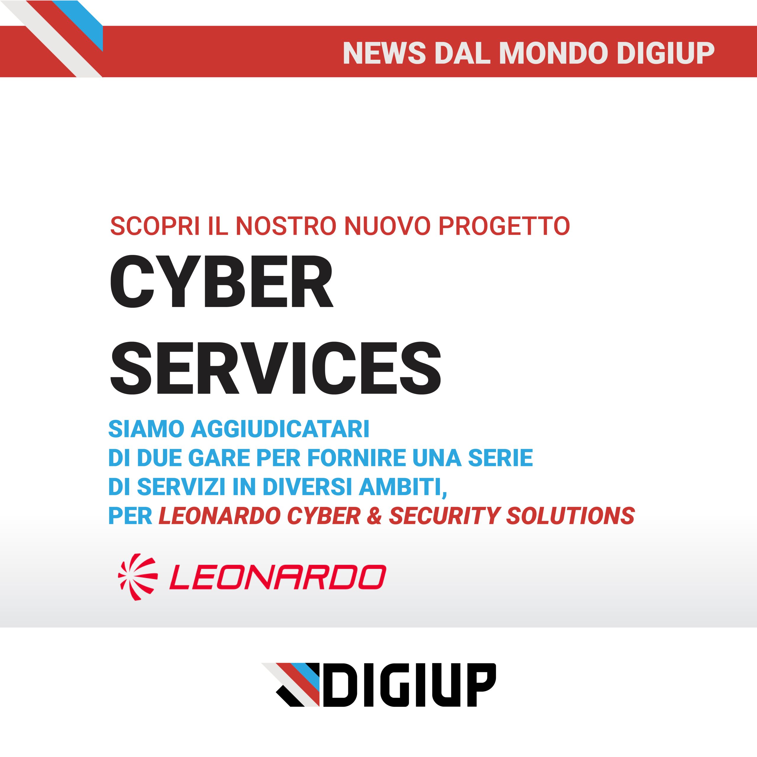 Servizi Cyber Security per LEONARDO CYBER & SECURITY SOLUTIONS | DigiUp